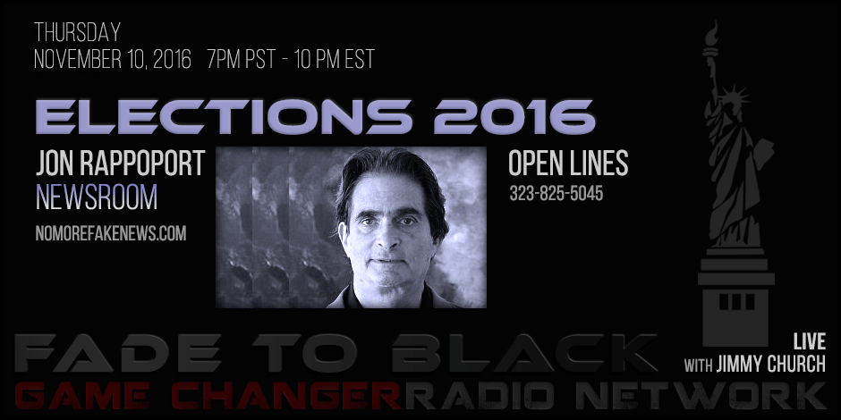 Jon Rappoport Newsroom On Fade To Black November 10th