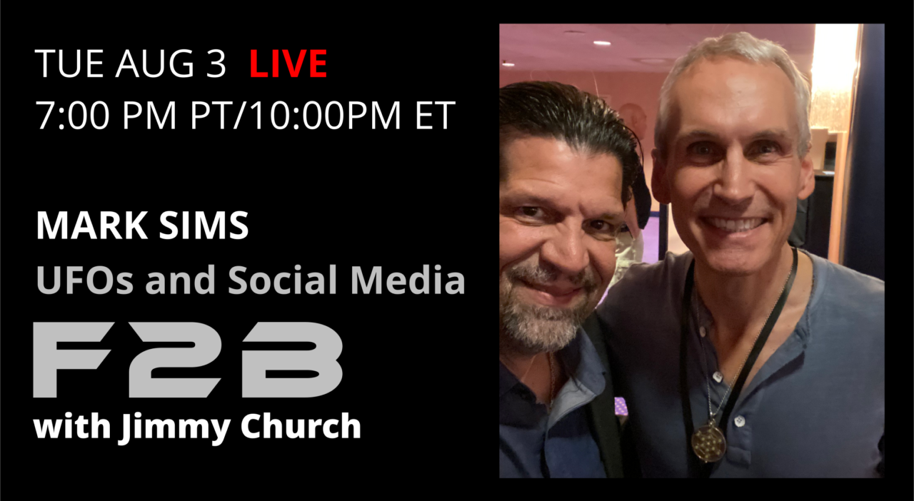 Fade To Black - Mark Sims - August 3rd - Jimmy Church Radio