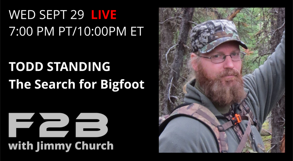 Fade To Black - Todd Standing - September 29th - Jimmy Church Radio