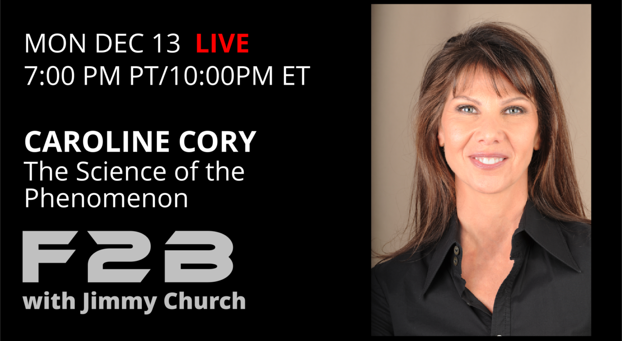 Fade To Black - Caroline Cory - December 13th - Jimmy Church Radio