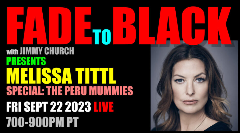 Fade To Black - Melissa Tittl - September 22nd - Jimmy Church Radio