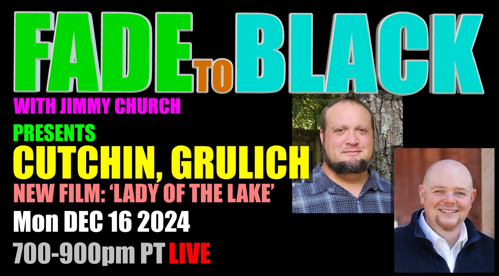 Fade To Black - Joshua Cutchin And Ryan Grulich - December 16th - Jimmy ...